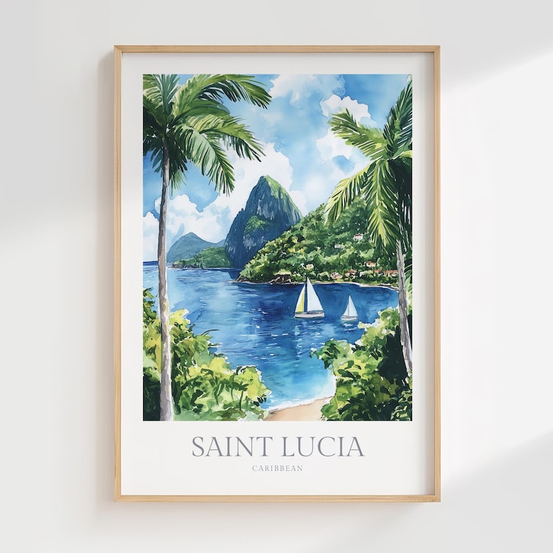 Saint Lucia - Etsy