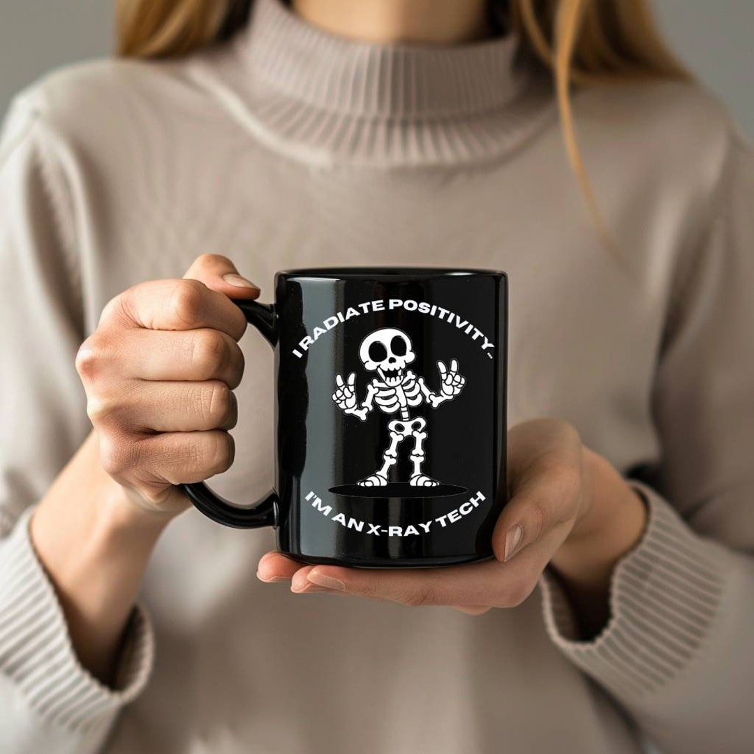 I Radiate Positivity Mug - Etsy