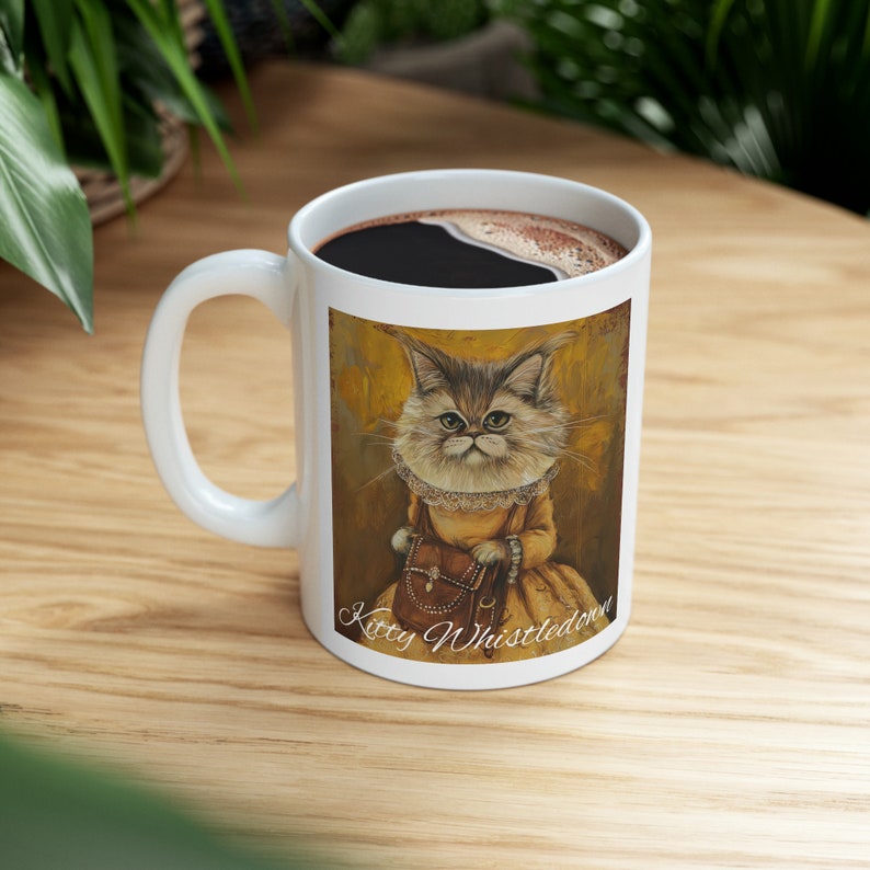 Kitty Whistledown, Cat Meme Mug ,cat Sass, Cat Lovers Gift, Cat Mom ...