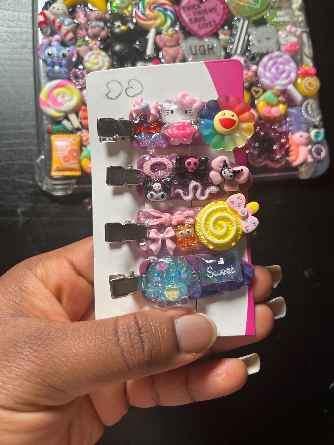 Trendy Junk Hair Clip - Etsy