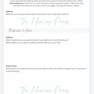 Understanding Addiction: A Comprehensive Therapy Worksheet & Education ...