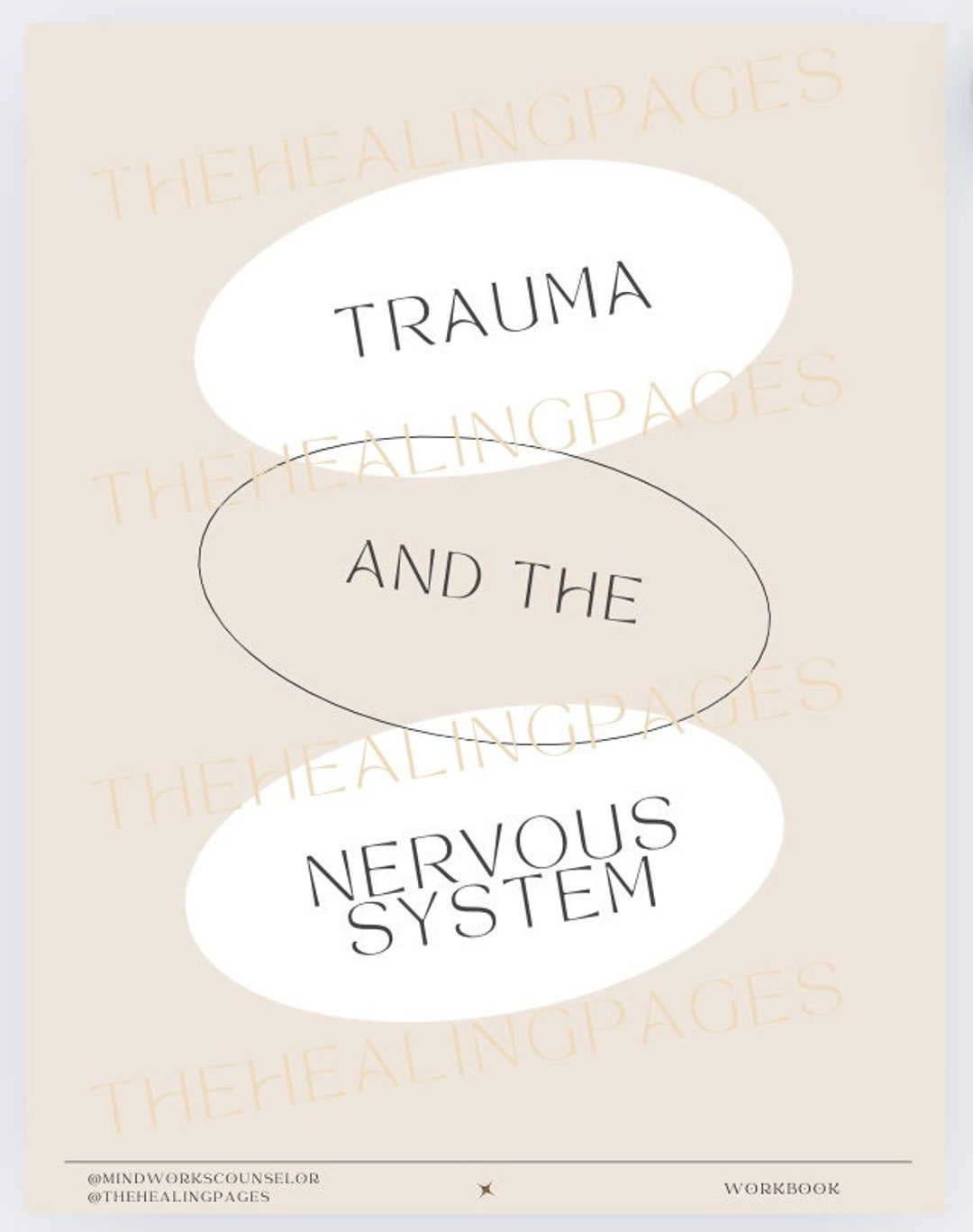 Trauma & Nervous System Healing Packet | Printable Worksheets and ...