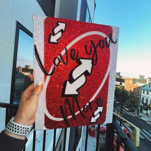 RHINESTONE CANVAS - UNO Card - Etsy