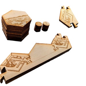 Settlers of Catan Board Game Bundle 6 Players Board & Accessories ...