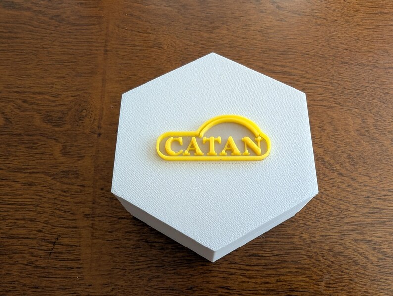 3D Printed Catan Player Piece Set – Cities, Settlements & Storage Case ...
