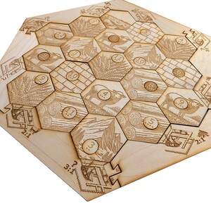 Settlers of Catan Board Game Bundle 6 Players Board & Accessories ...