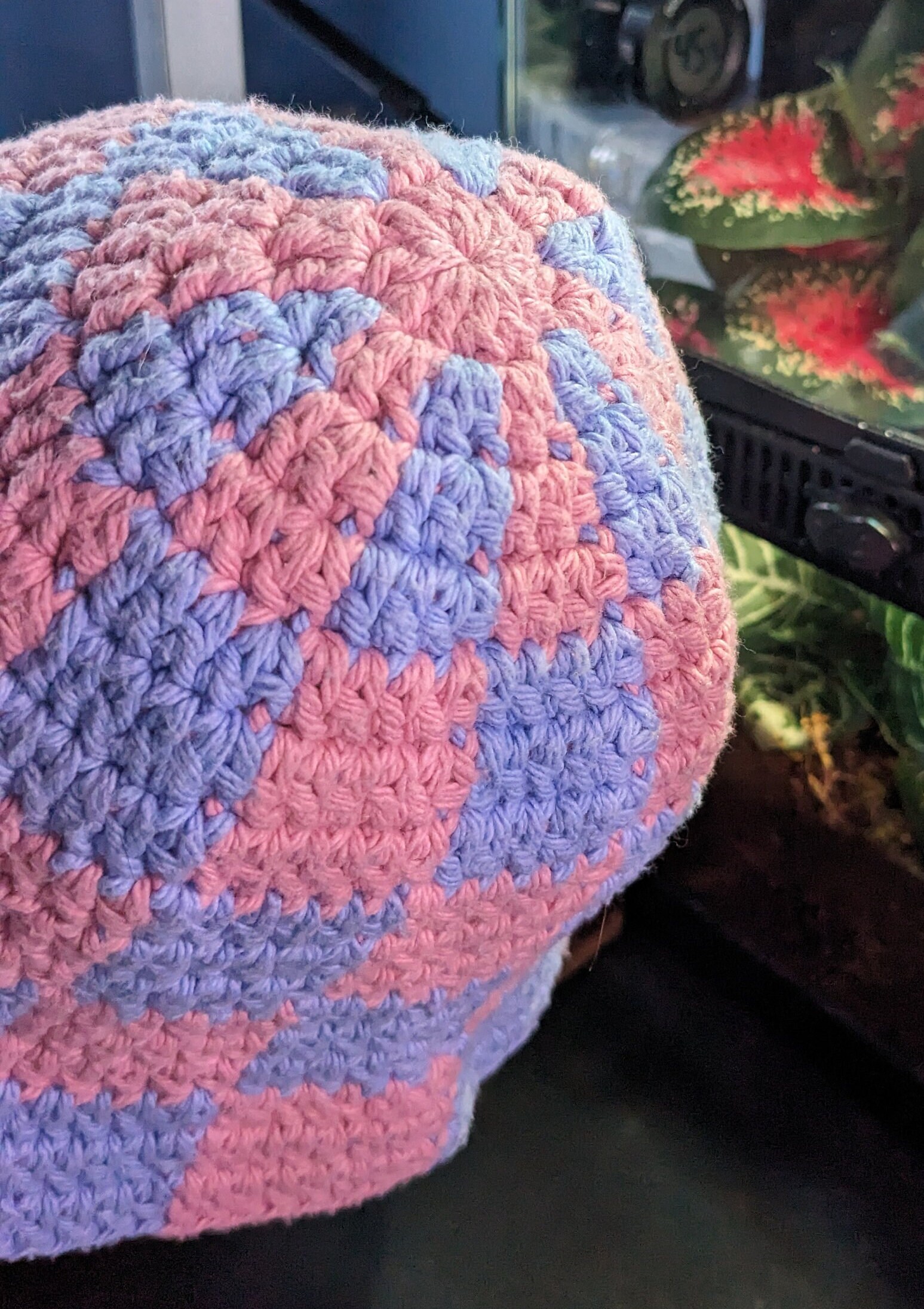 Crochet Bucket Hat Checker Pattern - Etsy