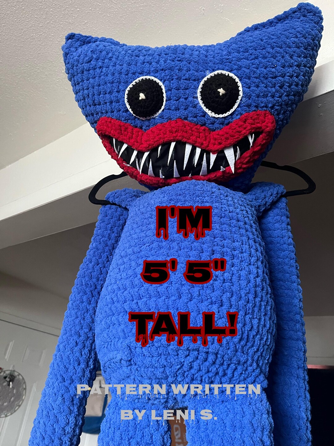 CUSTOM 65 Inch Huge Hugging Wugging Monster Amigurumi - Etsy