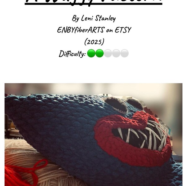 Yarnaby Poppy Playtime Pattern - Etsy