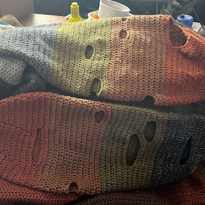 Zombie Moss - Crochet Sweater Pattern (medium - 2XL) - Etsy