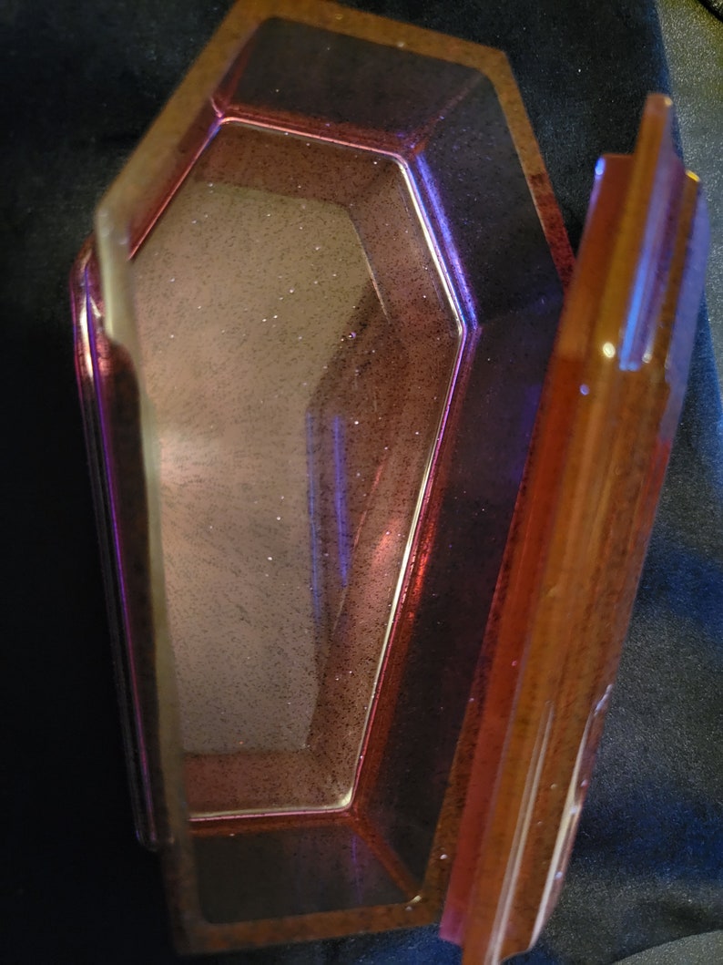 Small Red Coffin - Etsy