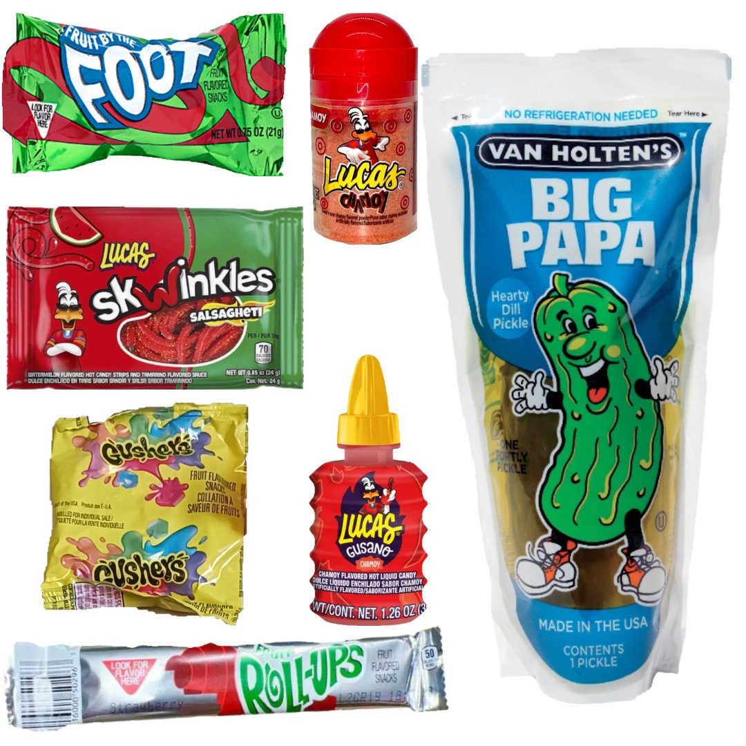 Big Papa Pickle With Chamoy Candies PICKLE KITS - Etsy