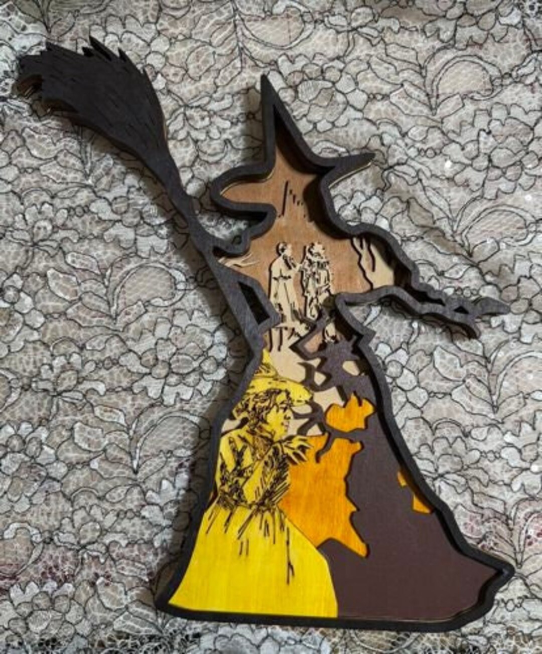 Wizard of Oz 7 Layers of Engraved Wood for a Beautiful 7D Effect - Etsy