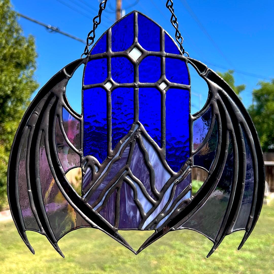 Velaris (ACOTAR) Stained Glass Suncatcher/wall Hanging - Etsy