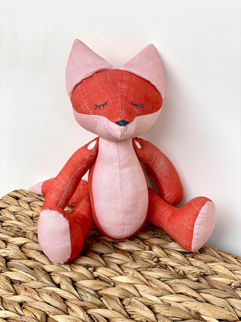 Red Fox Toy for Babies 12 In, Soft Toy Fox, Little Fox for Baby, Toys ...