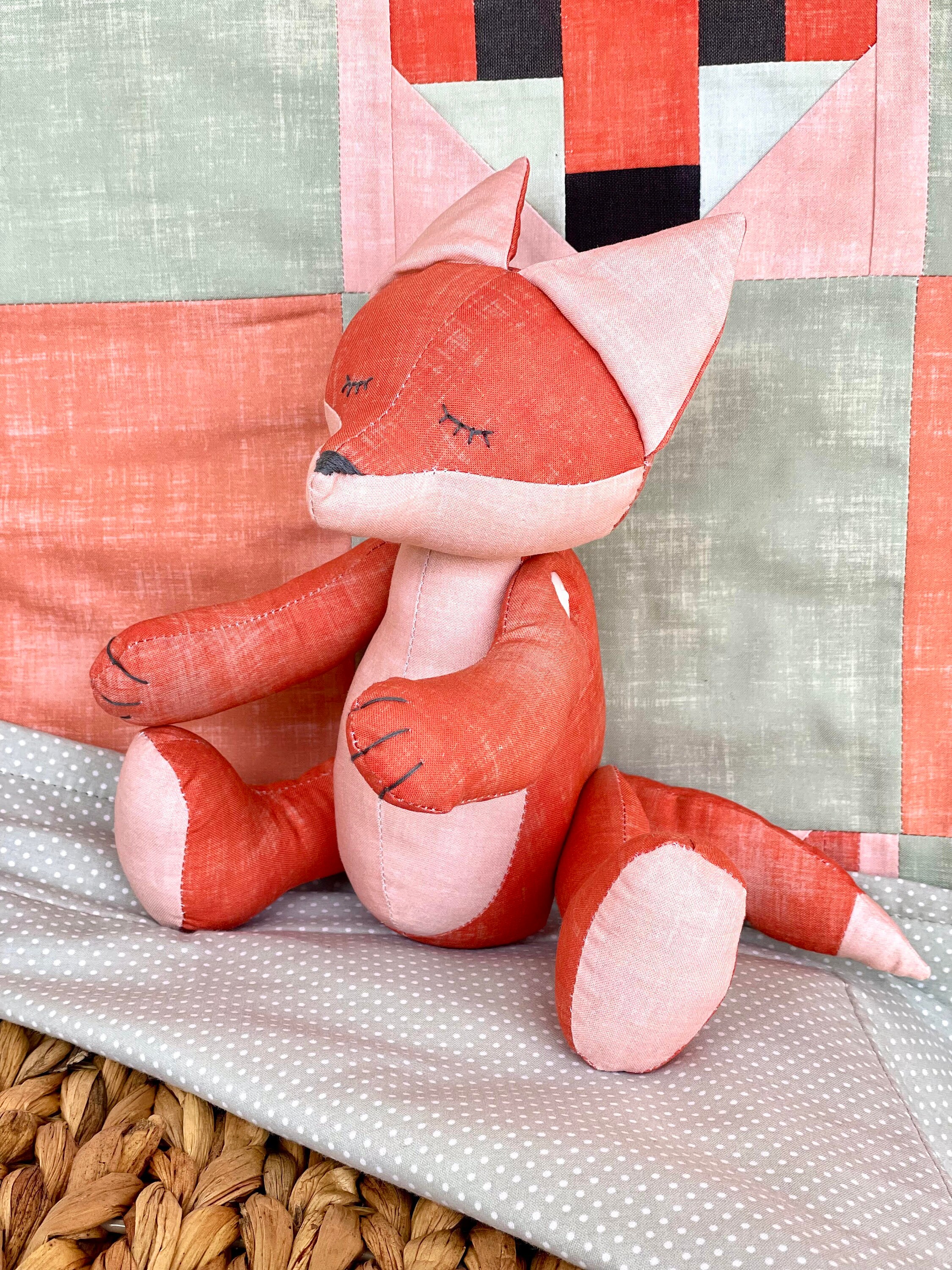 Red Fox Toy for Babies 12 In, Soft Toy Fox, Little Fox for Baby, Toys ...