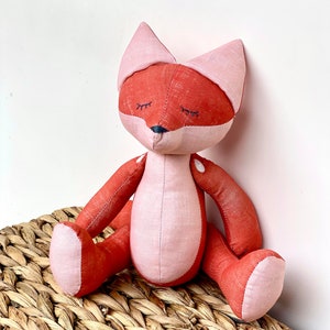 Red Fox Toy for Babies 12 In, Soft Toy Fox, Little Fox for Baby, Toys ...