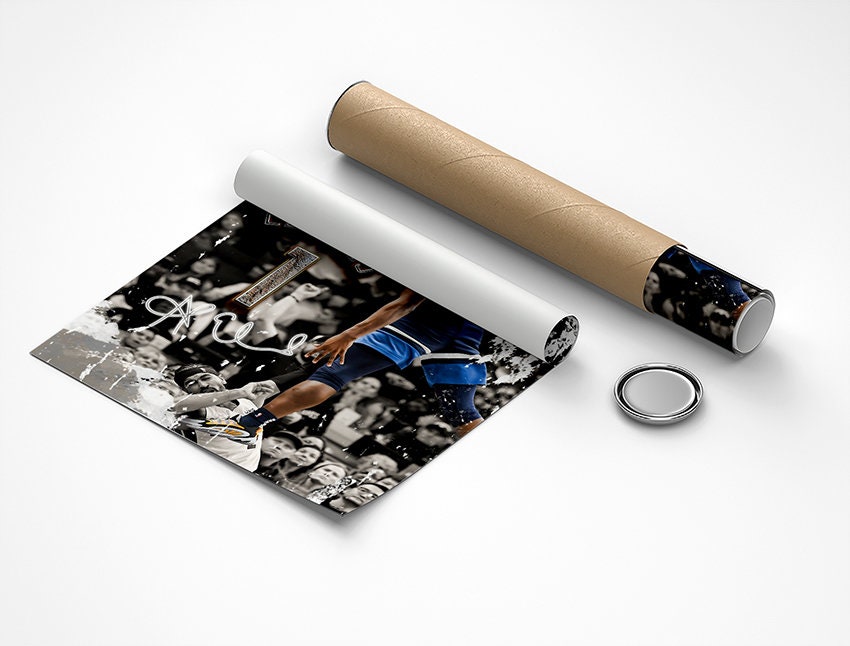 Anthony Edwards Poster Minnesota Timberwolves Framed Canvas Print ...