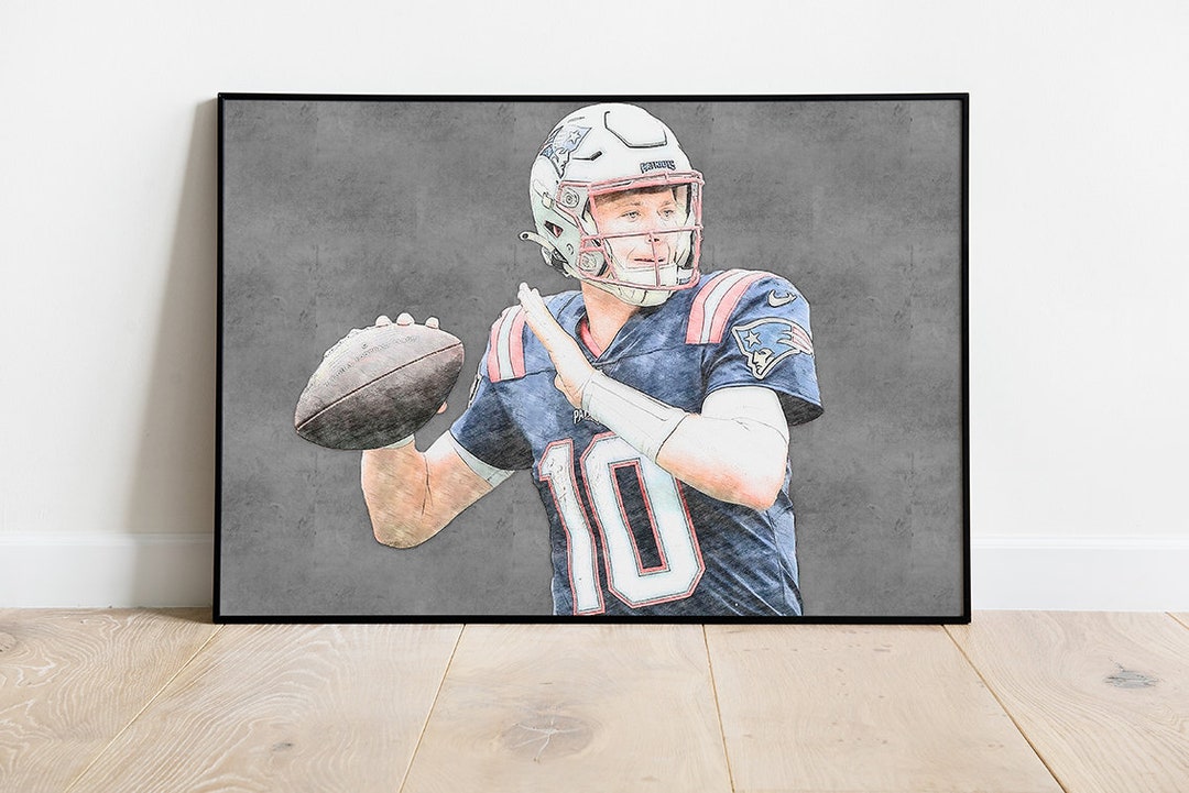 Matthew Judon Poster New England Patriots Framed Canvas Print ...
