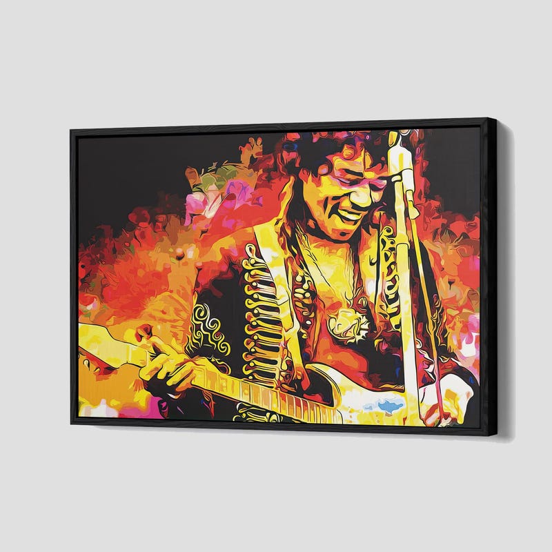Jimi Hendrix Poster - Etsy