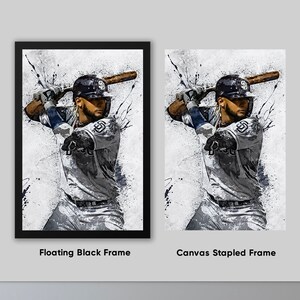 Fernando Tatis Jr Poster San Diego Padres Framed Canvas Poster Baseball ...