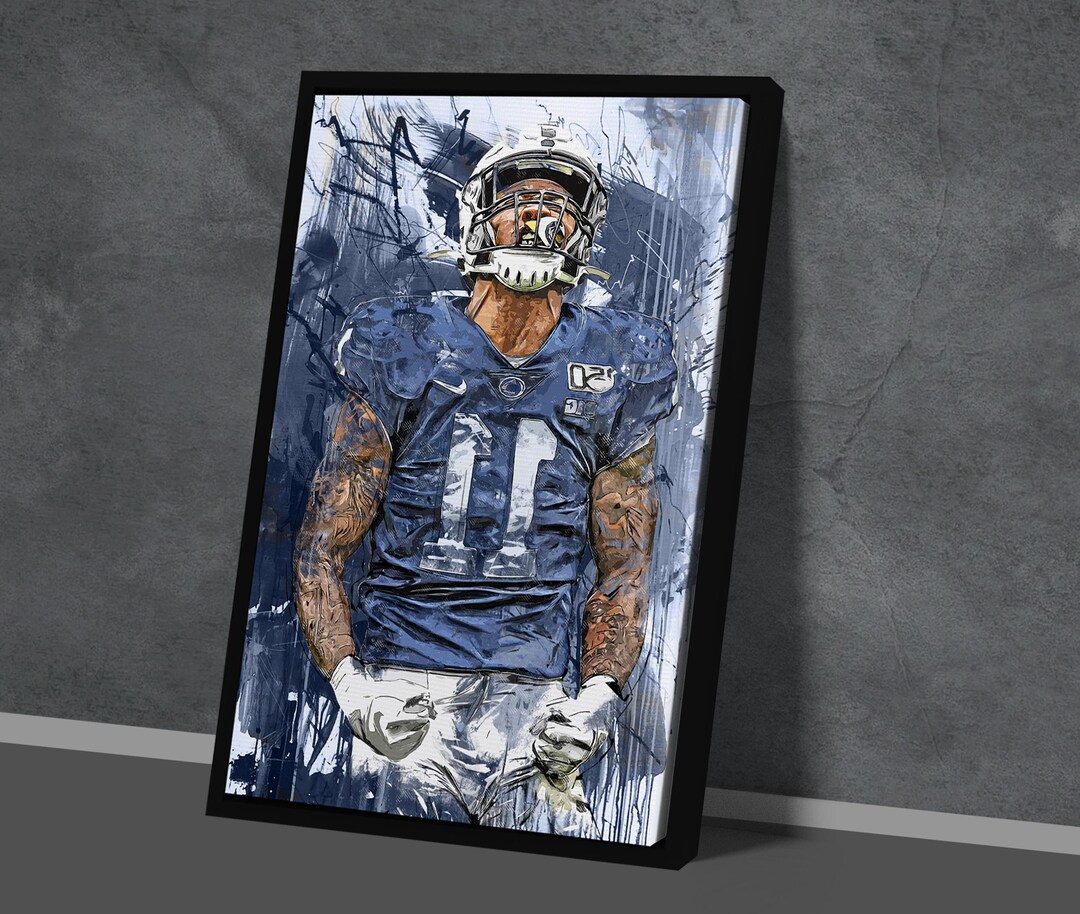 Micah Parsons Poster Dallas Cowboys Canvas Print Football Wall Art NFL ...