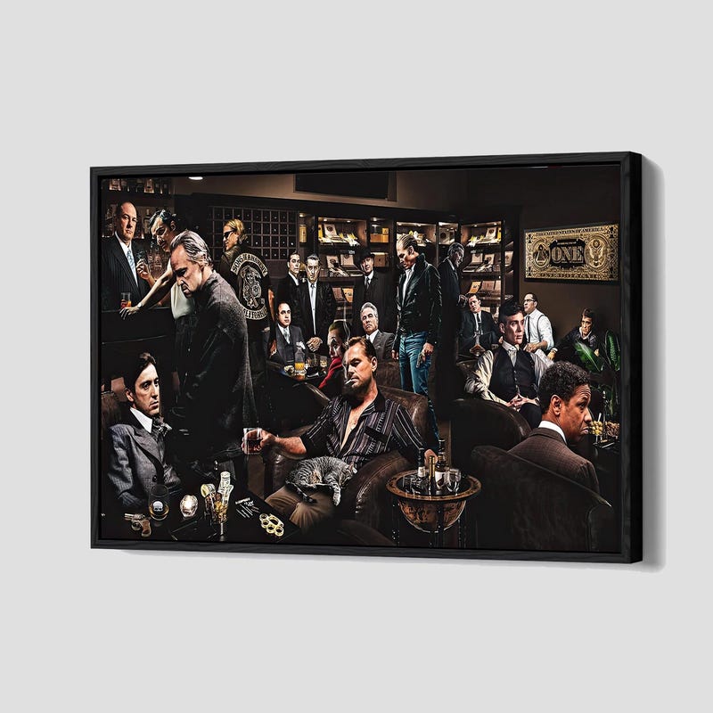 Framed Gangster Prints - Etsy