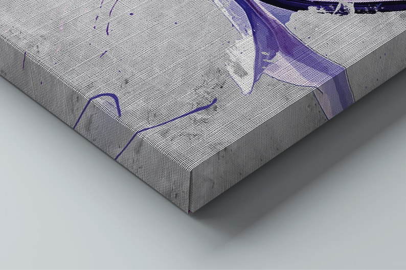 Dalvin Cook Poster, Minnesota Vikings Wall Art, NFL Canvas Print ...