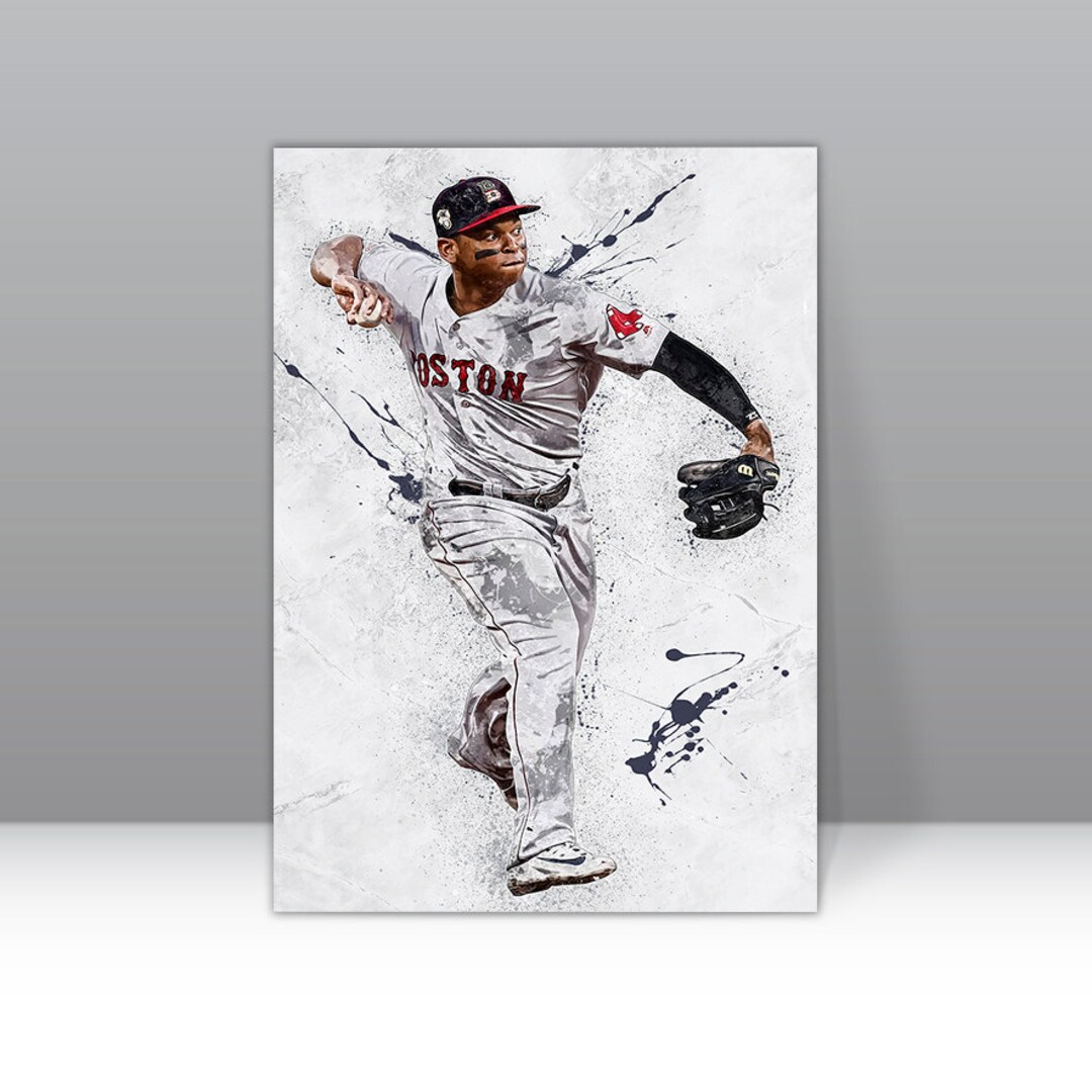 Rafael Devers Poster Boston Red Sox Framed Canvas Print, Baseball ...