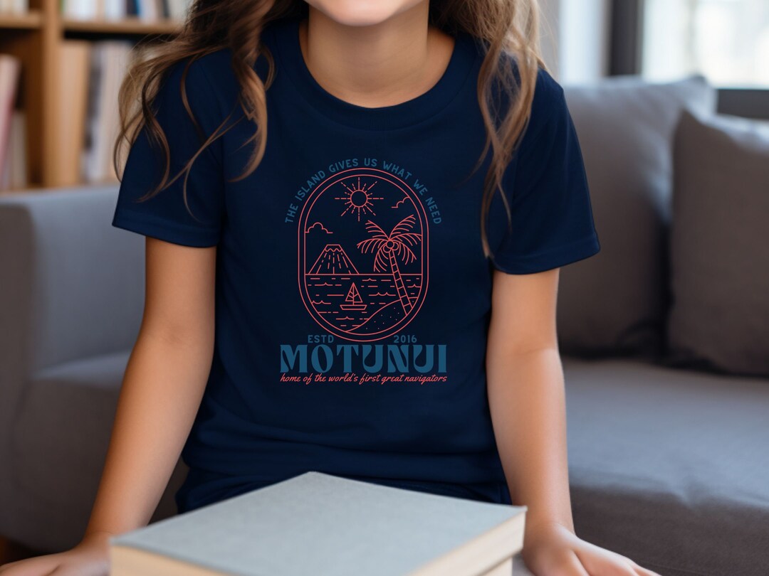 Motunui Moana Youth Shirt, Bella Canvas Family Tees - Etsy