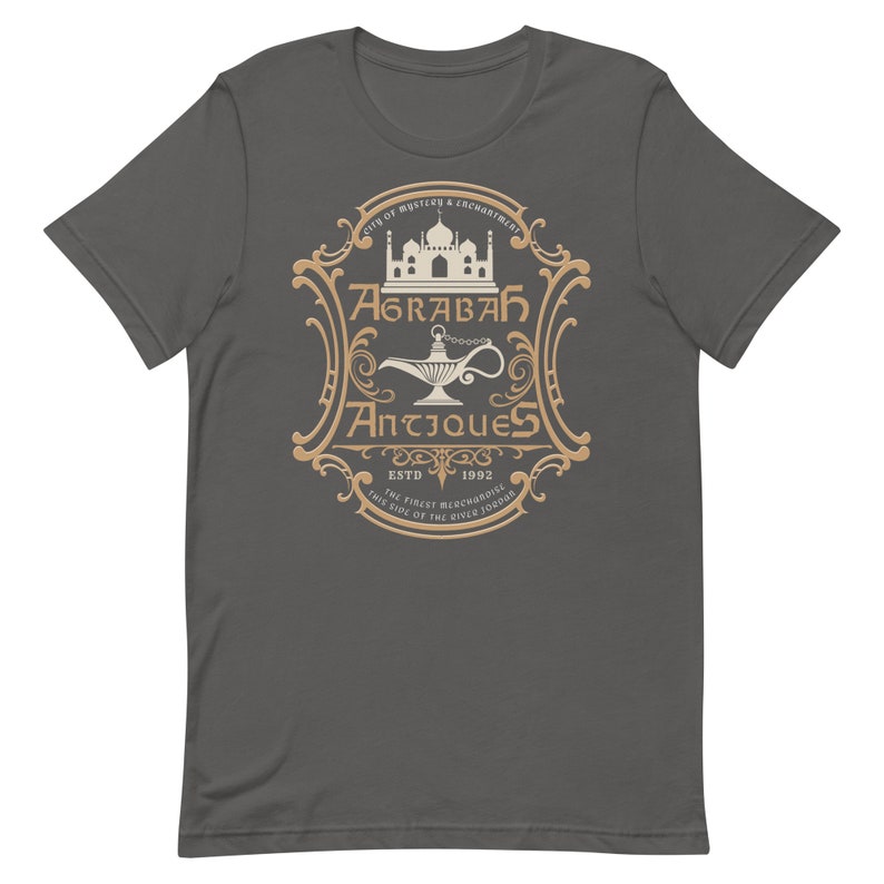 Agrabah Antiques T-shirt, Subtle Disney Family Tee, Bella Canvas - Etsy UK