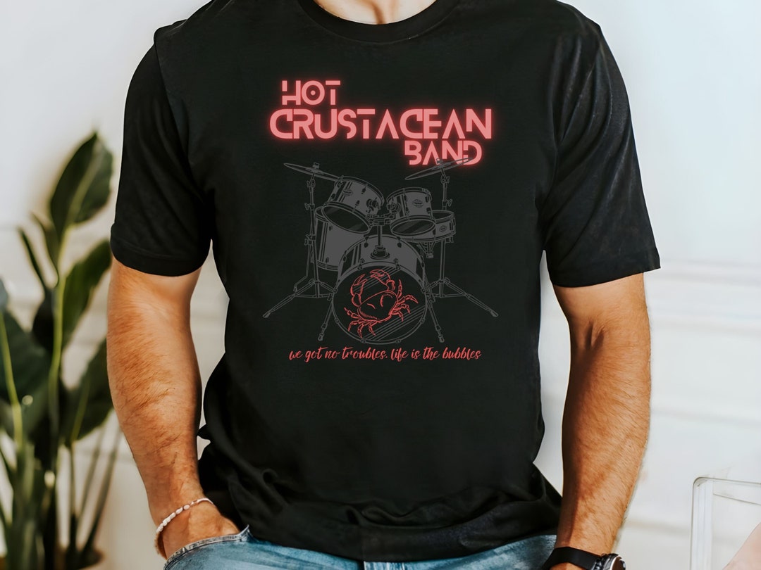 Hot Crustacean Band Bella Canvas Shirt, Subtle Disney Dad Tee - Etsy