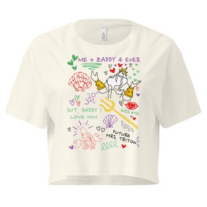 Little Mermaid King Triton Doodle Shirt, Girls Trip Tee - Etsy