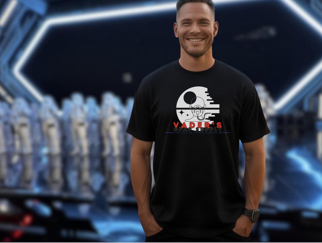 Darth Vader Inspired Shirt "vader's Cpap," Dark Side Humor, Gift for ...