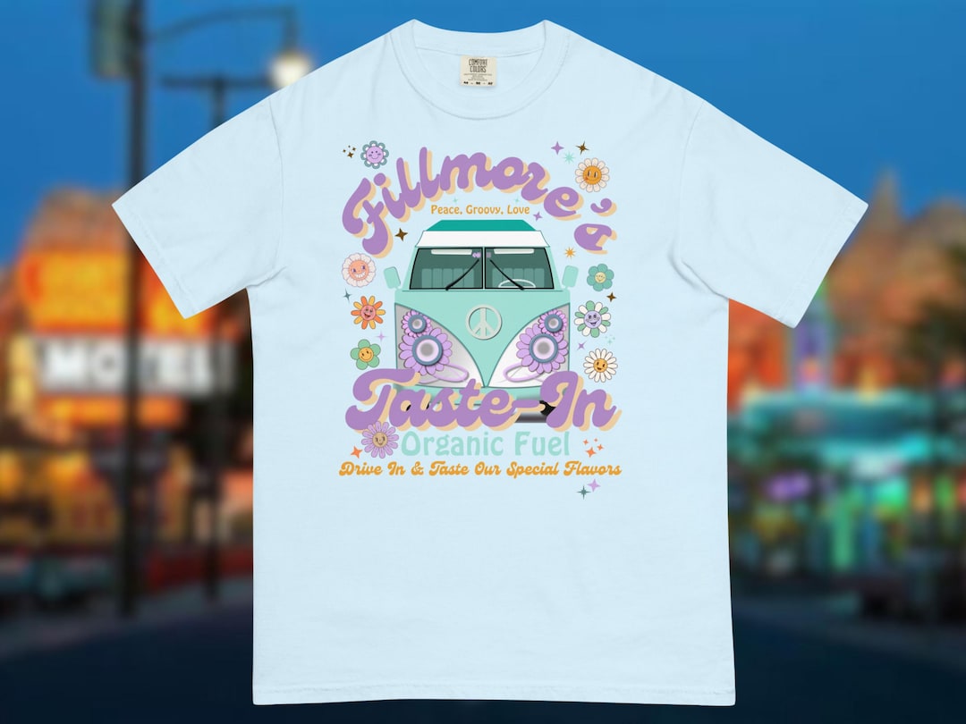 Disney Cars Fillmore's Organic Fuel Comfort Colors Shirt, Radiator ...