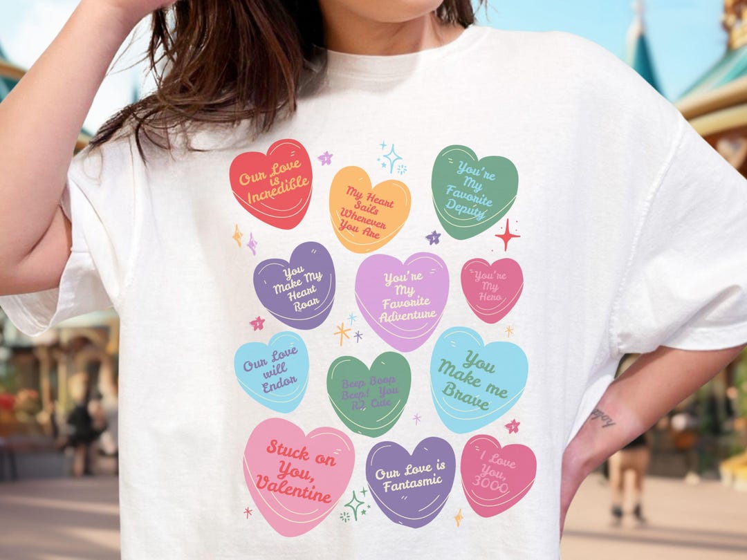 Subtle Disney-inspired Valentine’s Day Shirt | Disney Conversation ...