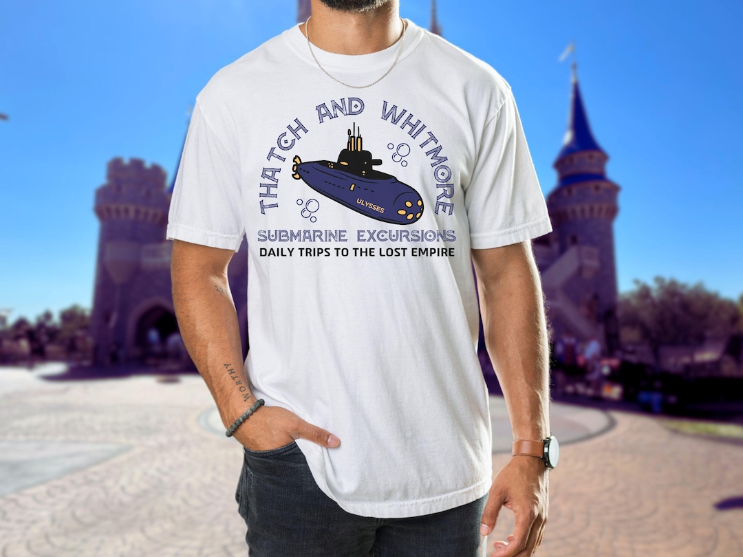 Disney Inspired Atlantis the Lost Empire Shirt, Thatch and Whitmore ...