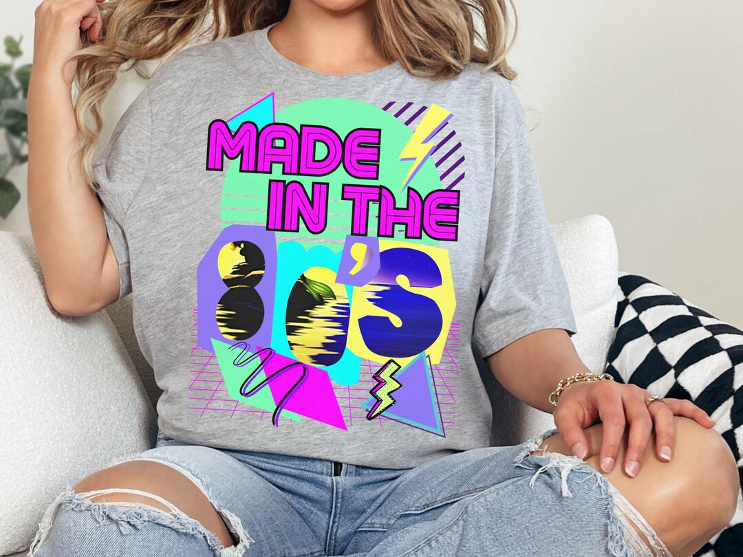 Made in the 80s, Little Mermaid, Subtle Disney Bella Canvas Short ...