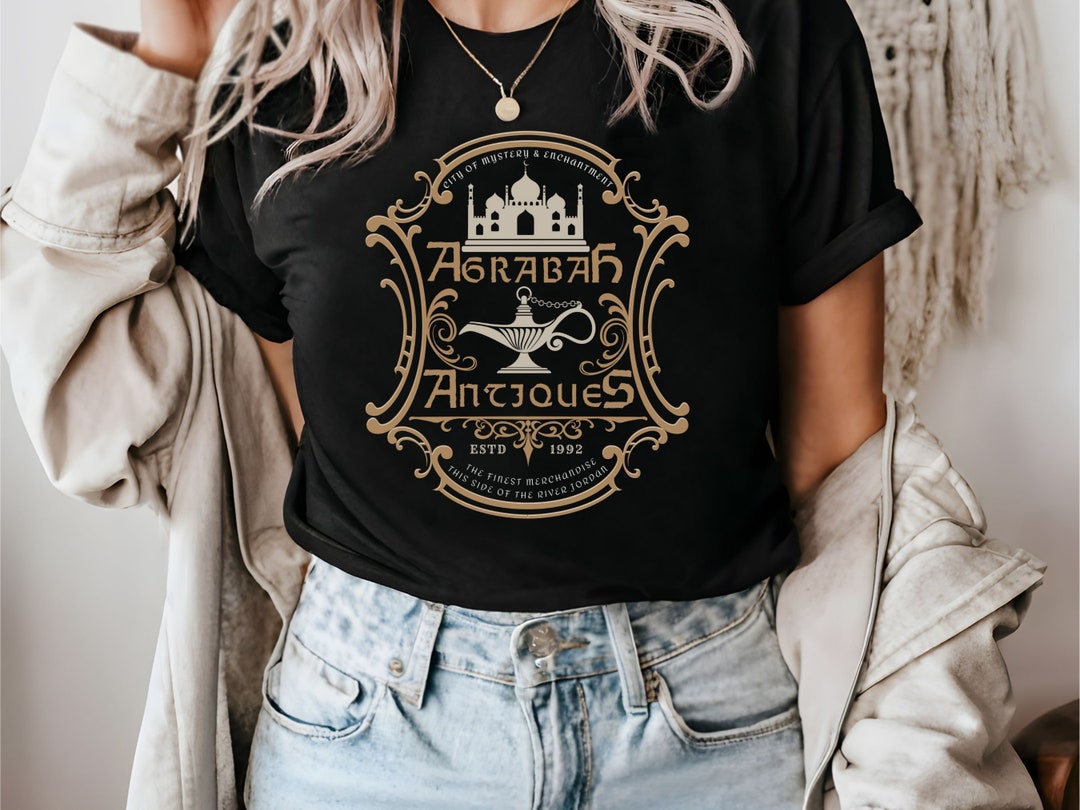 Agrabah Antiques T-shirt, Subtle Disney Family Tee, Bella Canvas - Etsy UK