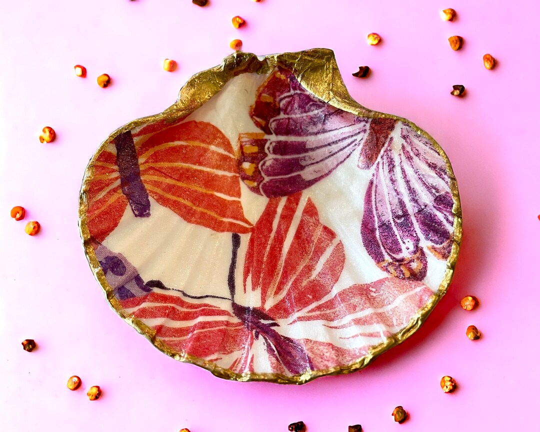 Shell Trinket Tray/dish - Etsy