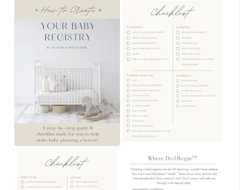 Baby Registry Checklist, Baby Checklist, Baby Registry, Baby Infant ...