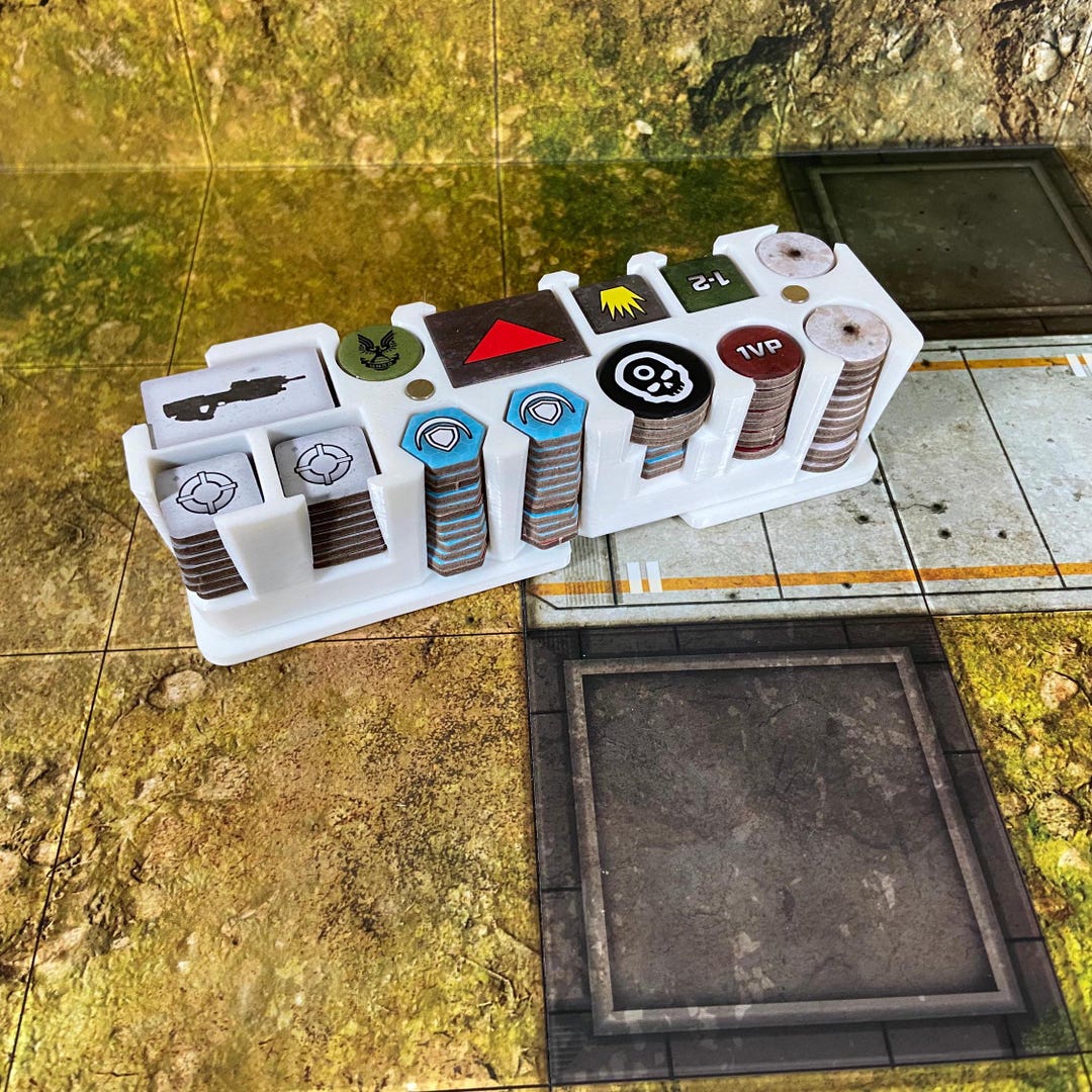 Halo Flashpoint Recon Edition Token Organizer - Etsy