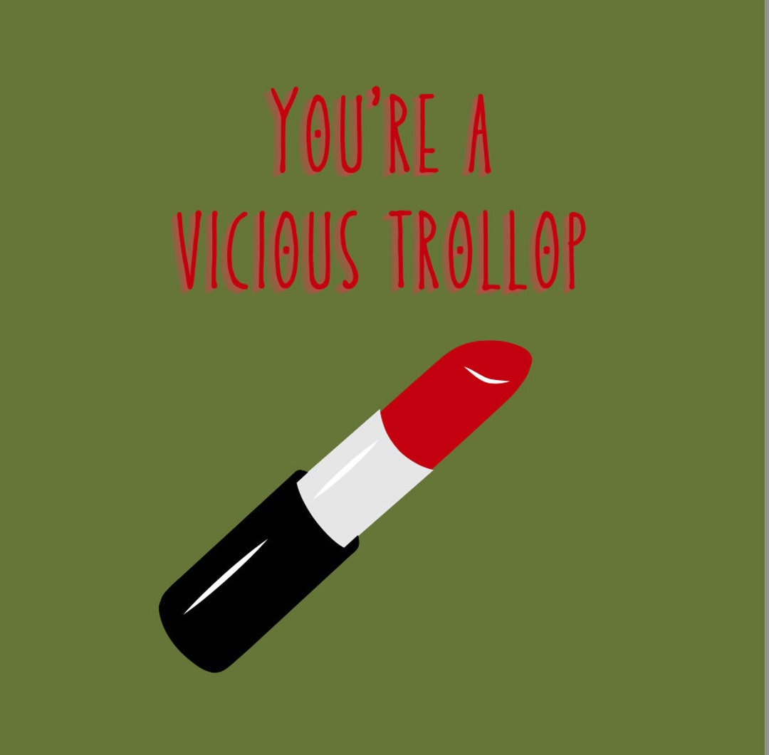 Gilmore Girls Fan Art Lipstick Trollop - Etsy