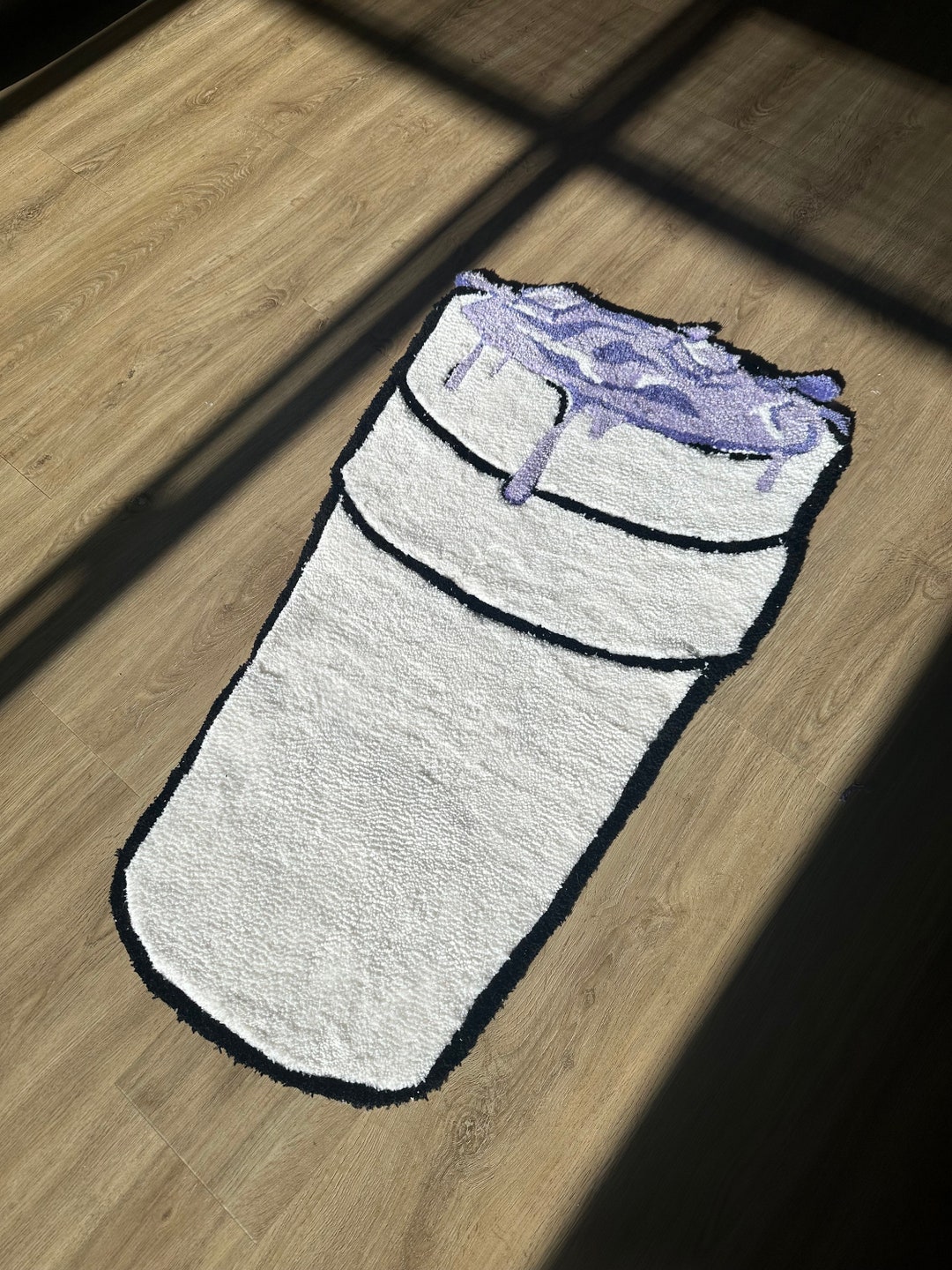 LEAN CUP Handmade Tufted Rug - Etsy