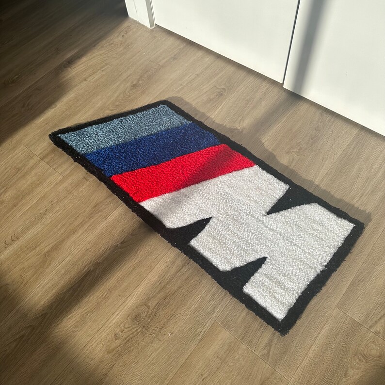 BMW Handmade Tufted Rug - Etsy