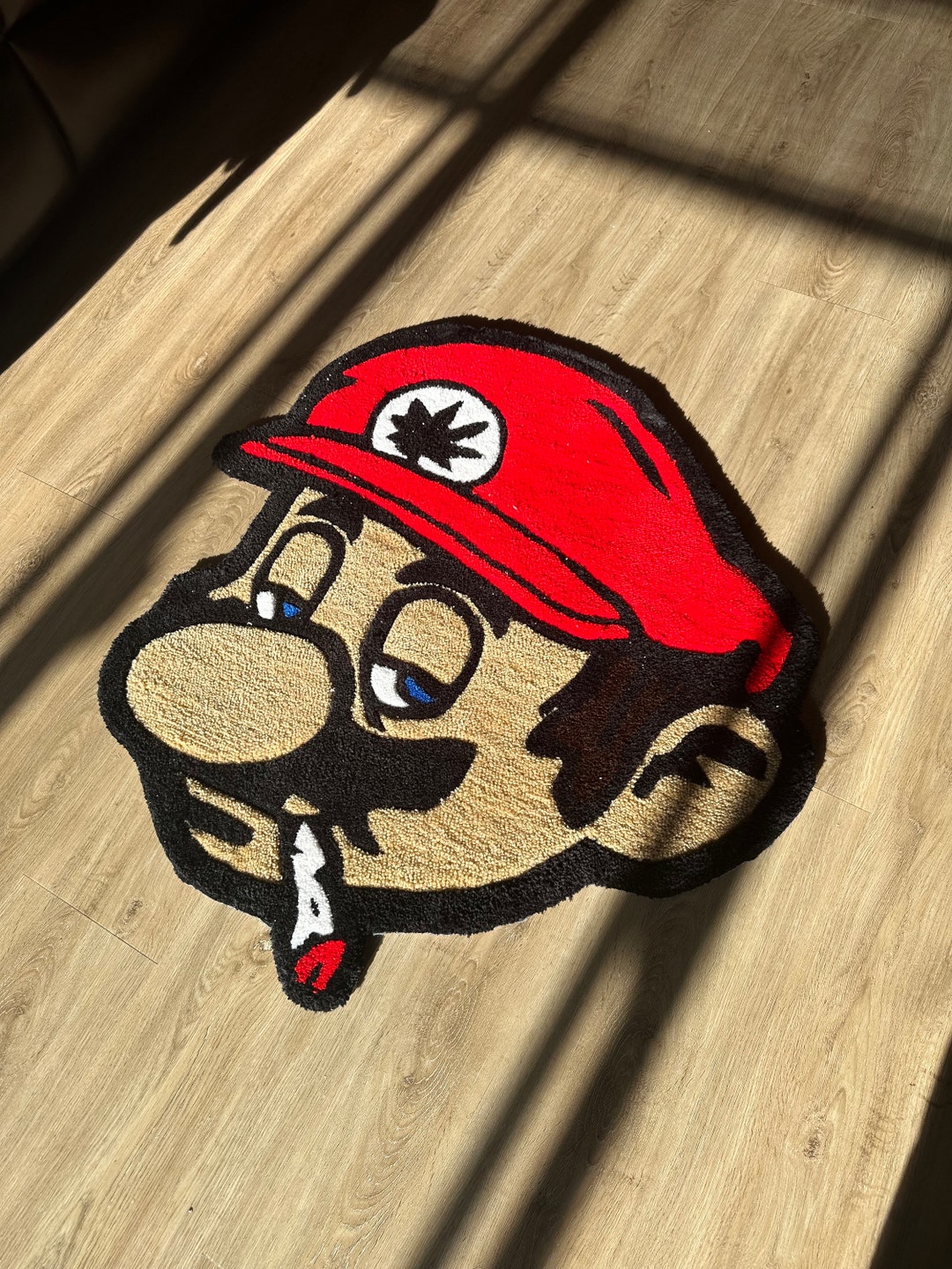 HIGH MARIO Handmade Tufted Rug - Etsy