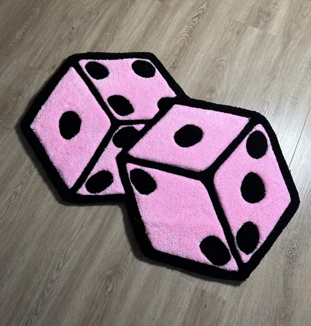 Dice Handmade Tufted Rug - Etsy