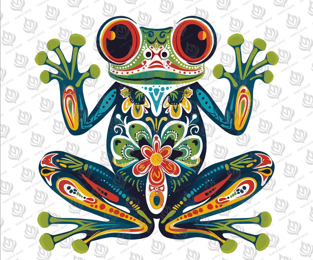 Funky Tree Frog 2 - Etsy