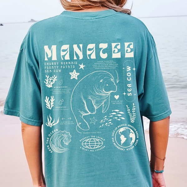Florida Manatee - Etsy