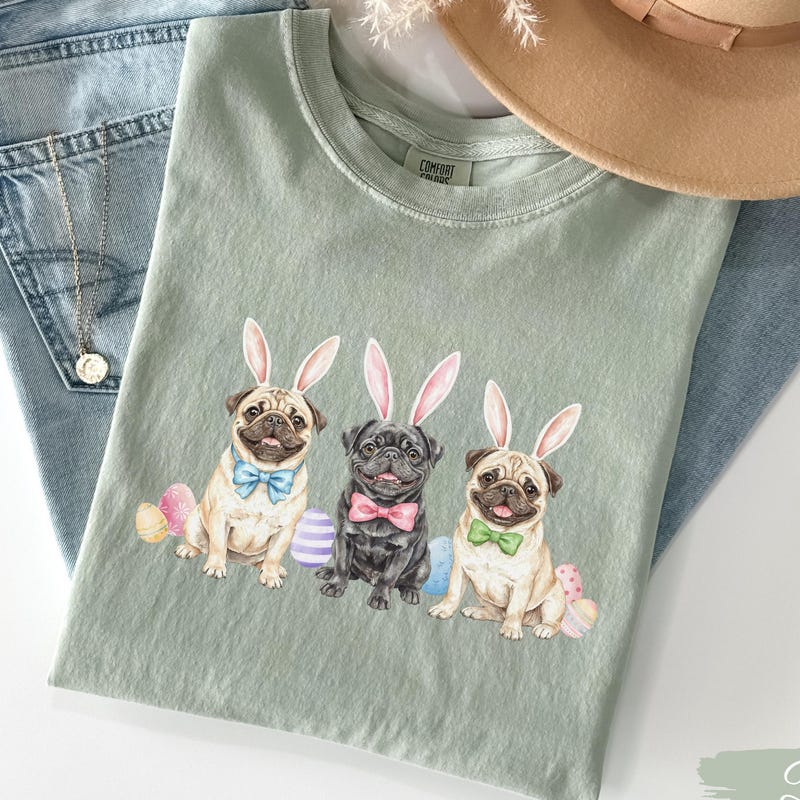 Pug T Shirt - Etsy